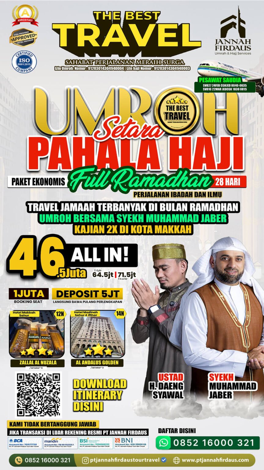 Harga Umroh Full Ramadhan 2026